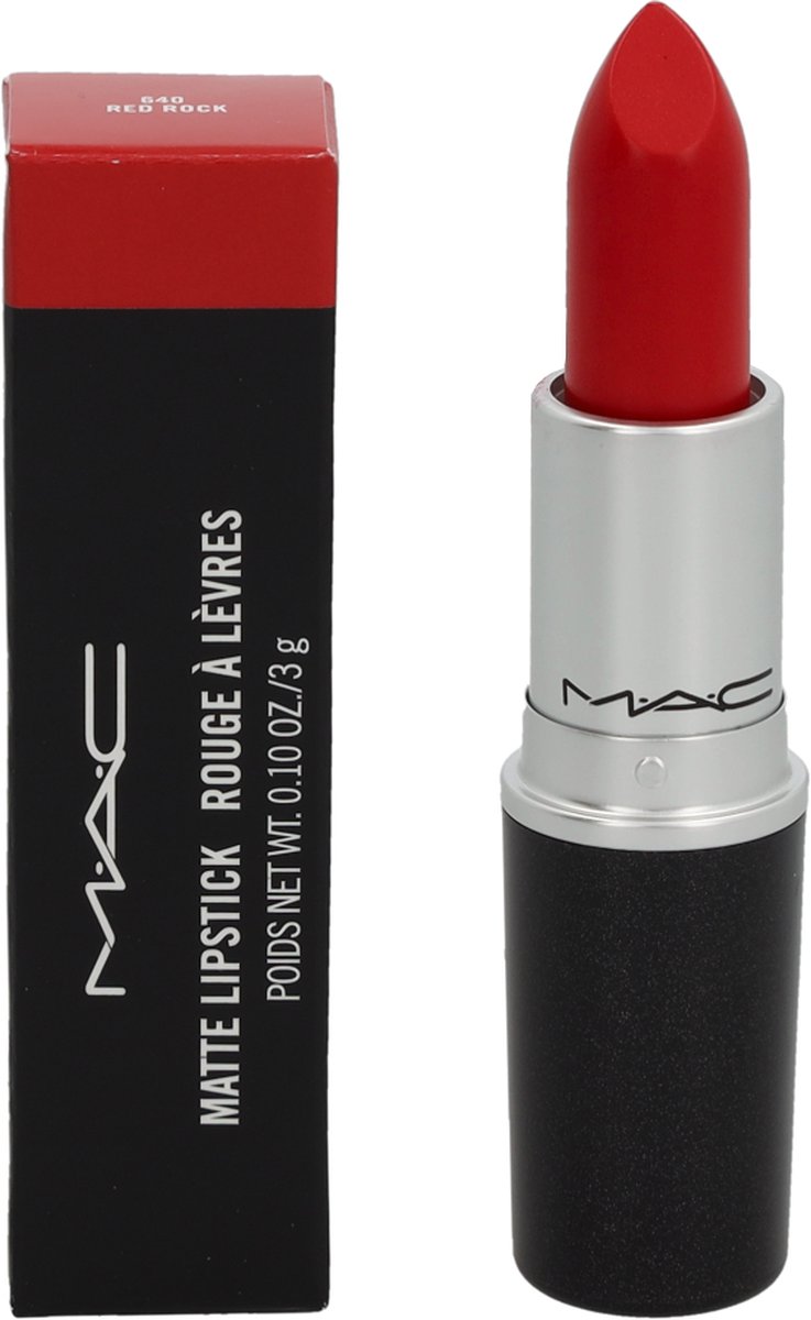 Lippenstift Matte Mac Red Rock (3 g) | bol