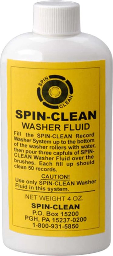 Pro-Ject Spin Clean – Platenwasmiddel voor vinyl – Milieuvriendelijk wassen – Voor... | bol