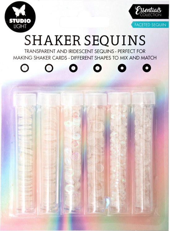Studio Light Essentials Shaker Elements Faceted Sequins | bol