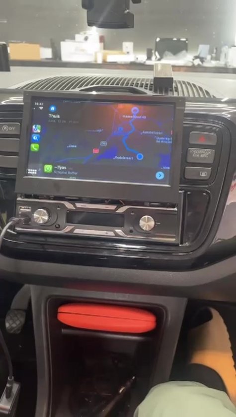 CarPlay/Android auto 7 inch voor VW Up! 2G+32G Android 12 WiFi/GPS/RDS ...