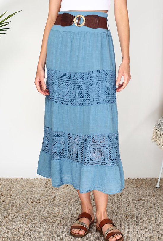 rok - bohemian - ibiza - lange rok | bol.com