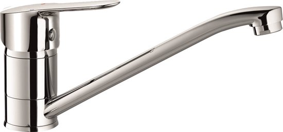 Flow Take keukenmengkraan chroom | bol.com