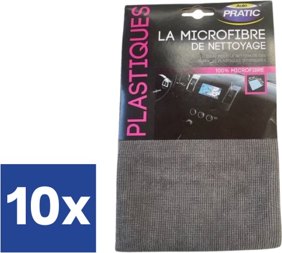 Microvezeldoek Auto Interieur - 10 stuks | bol