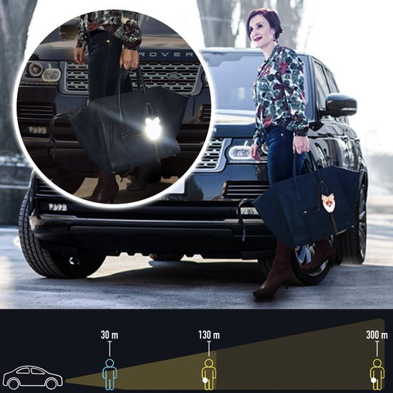 Helcoeur Unique Origami Fox Reflector Pendant - Bag Tag - Outfit ...