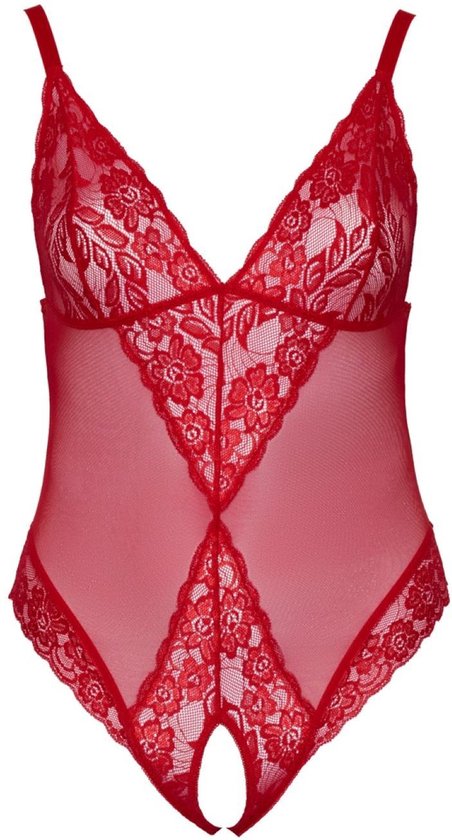 Body Met Open Kruisje - Rood | bol.com