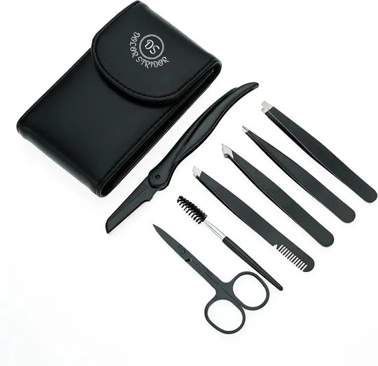 Dolor Stridor 7-Delige Epileer Set - Epileer Pincet - Tweezer ...
