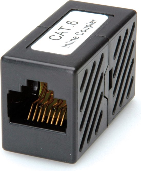 ROLINE RJ45 Koppelstuk, onafgeschermd, Cat.6 (Class E) | bol
