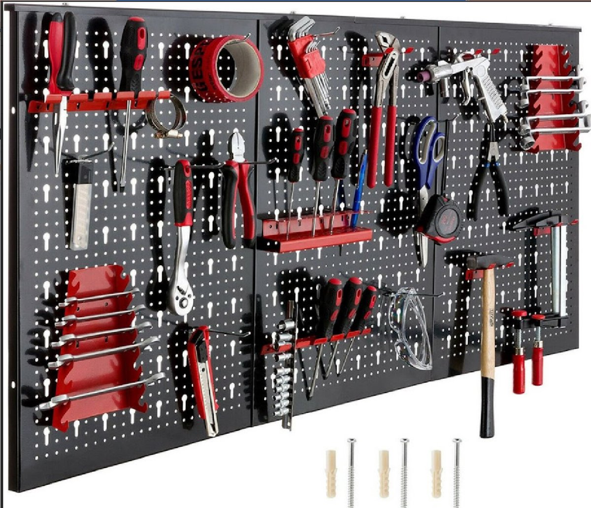 Tableau à suspendre Outils - Mur d'atelier - Mur à outils - Mur perforé ...