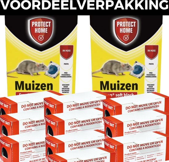 VOORDEELVERPAKKING muizengif - muizengif met lokdoos - Rattengif ...