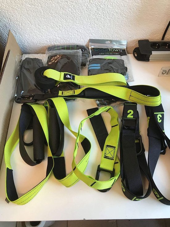 Sling Trainer Sling trainer set met Dooranker Resistance band Kit ...