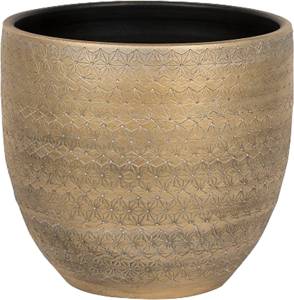 Bloempot voor Binnen - Aardewerk - Goud - Ø 20 cm | bol.com