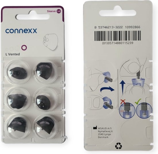 Connexx Sleeve 3.0 L vented | bol