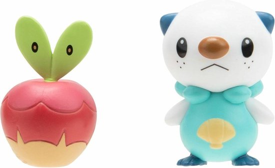 Pokémon - Battle Figure Pack - Applin & Oshawott | bol