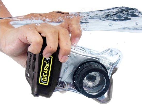 DiCAPac WP-One Waterdichte Camera Case - Tot 10 Meter Waterdicht - Zie ...