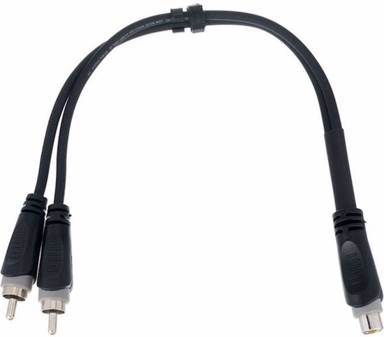 Cordial EY 0,3 ECC elements - 1x tulp stekker female naar 2x tulp ...