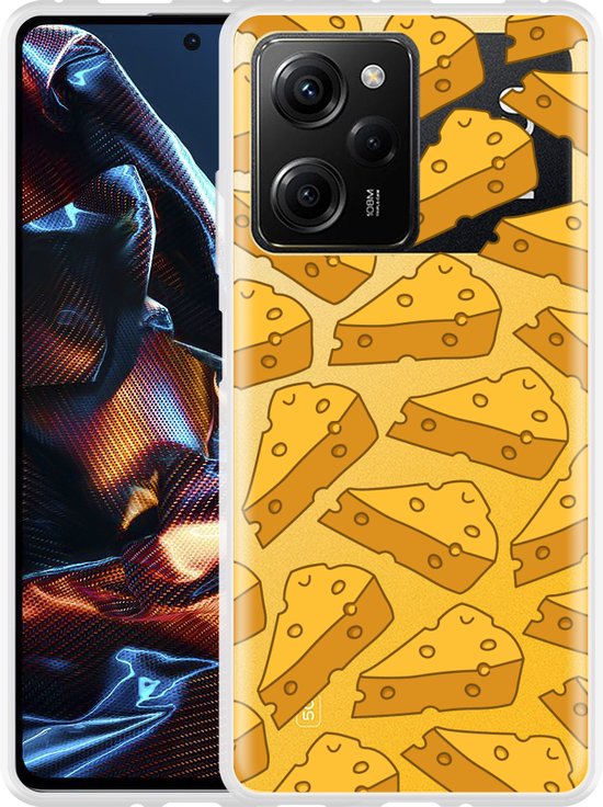Cazy Hoesje geschikt voor Poco X5 Pro Cheesy | bol
