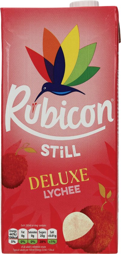Rubicon Lychee Drink 1000 ml | bol
