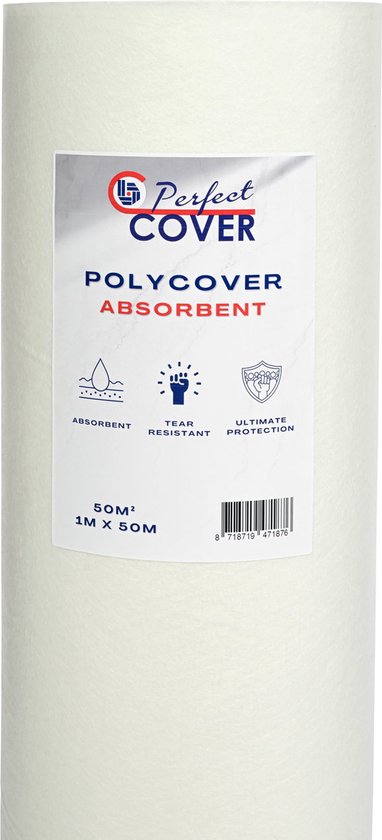 Perfect Cover Polycover Absorberend 50M² | bol