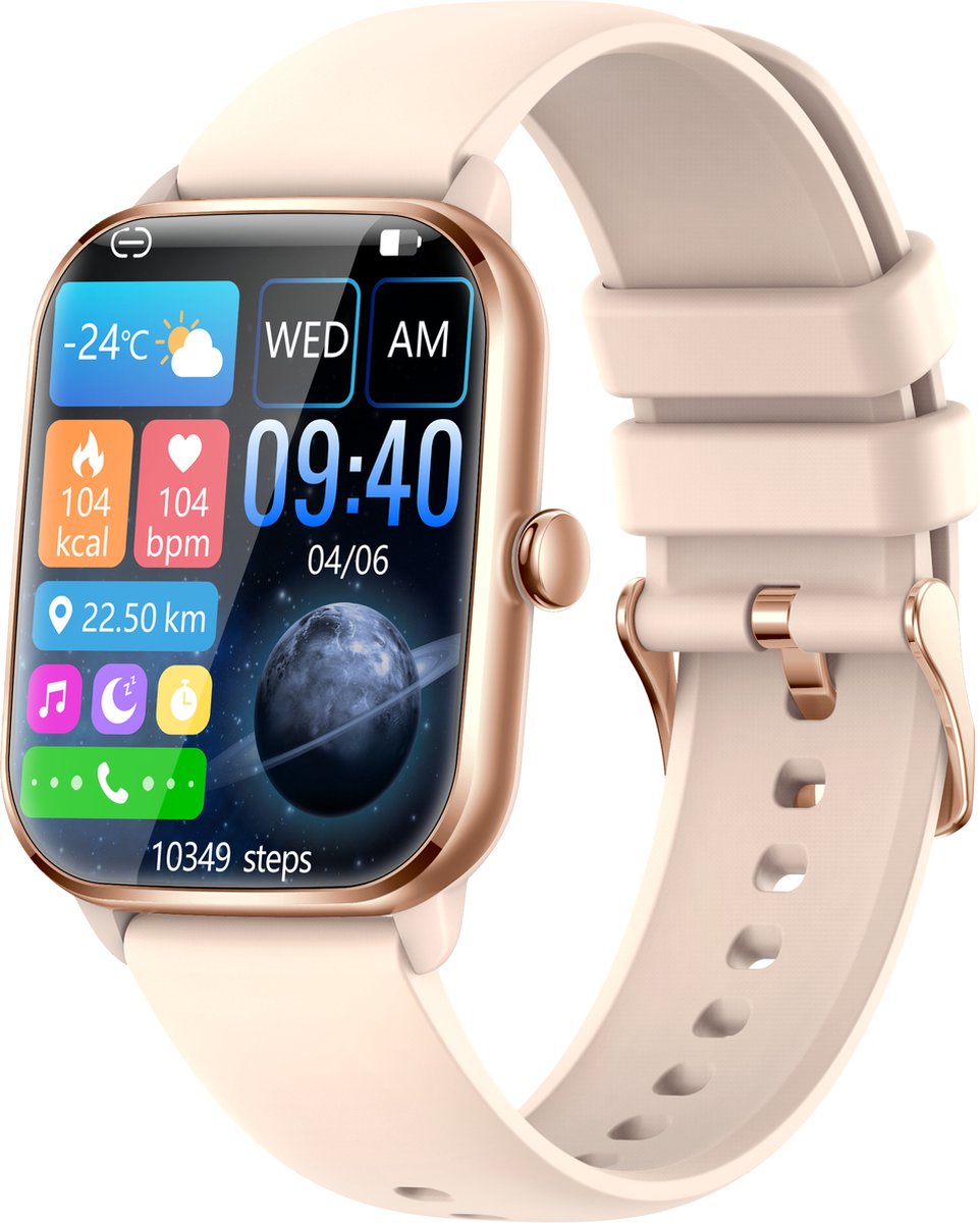 SAMTECH Smartwatch Ultra Thin Pro- Dames & Heren – horloge ...