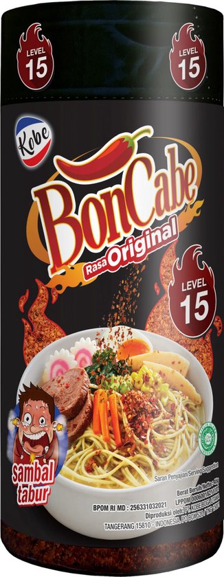 Kobe Boncabe Chilipoeder Level 15 - 45 g | bol