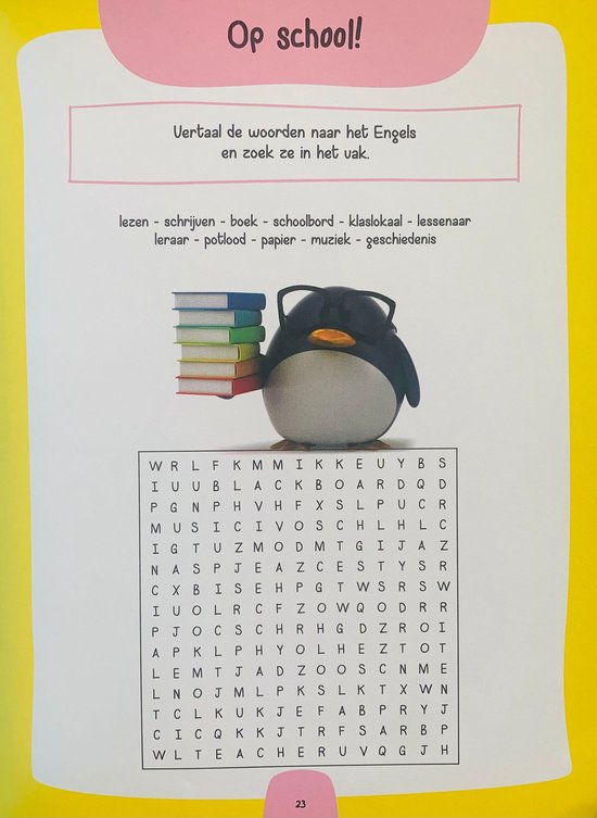 Ik leer Engels - Oefenboek met spelletjes - Meer dan 300 Engelse ...