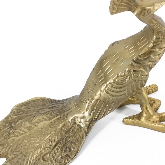 Decoratie pauw goud | bol.com