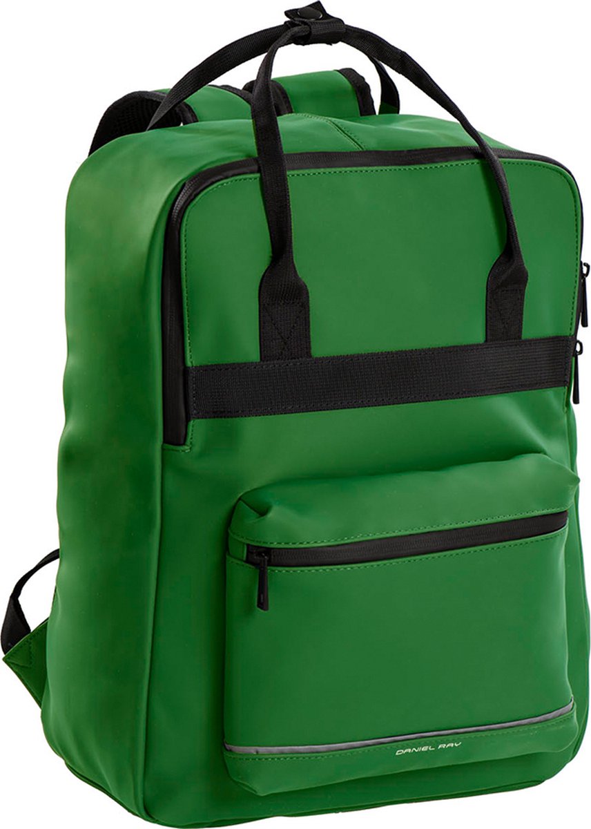 Daniel Ray Birmingham Waterproof Rugtas 15.6" Appel Groen | bol.com