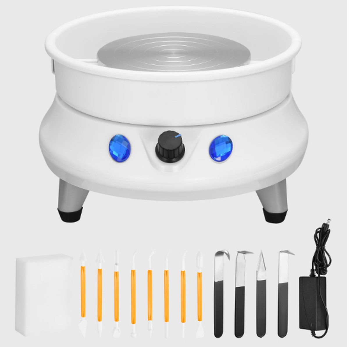 AOTUO Machine à poterie électrique faite à la main - machine à modeler ...