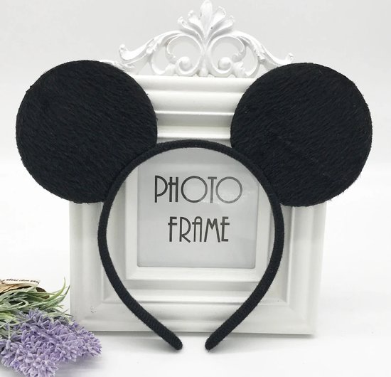 Mickey Minnie Mouse - Zwart - Oren - Boog - Hoofdband - Volwassenen En ...