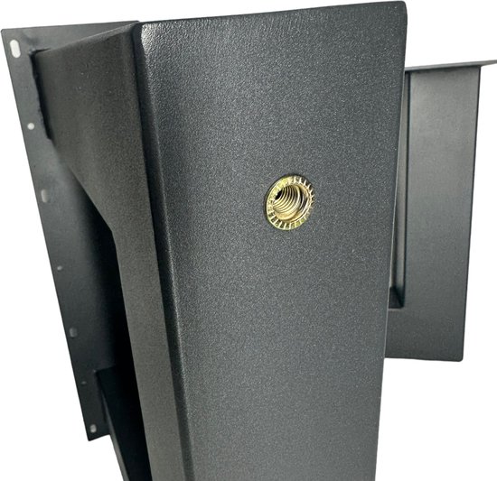 Maison DAM – 2x industriële tafelpoot U met koker 8x8cm, Lengte: 72cm ...