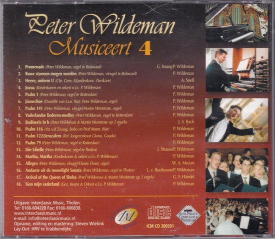 Peter Wildeman musiceert 4 - Peter Wildeman bespeelt diverse orgels ...
