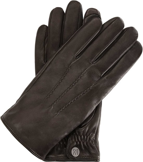 Men's brown leather gloves | bol
