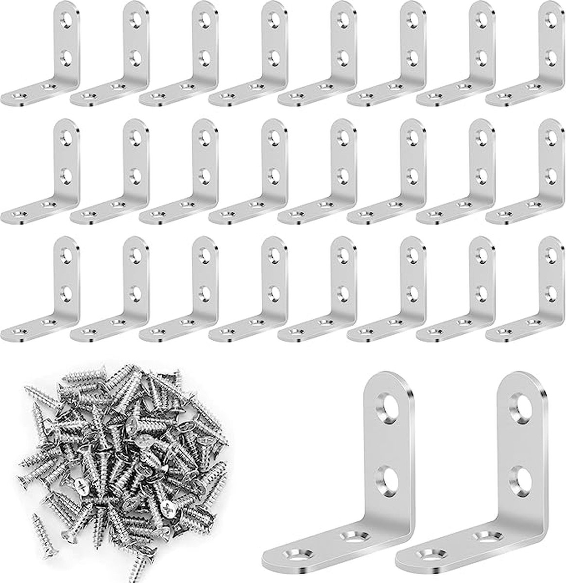 Hoekverbinders / kastverbinders/meubelverbinders/hoekverbi | bol