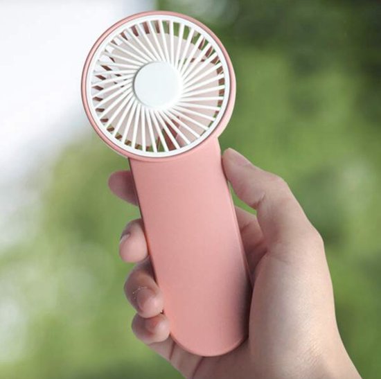 Hand Ventilator Roze - Mini Ventilator - Festival Waaier - Draagbare ...