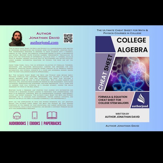 College Algebra Cheat Sheet: Formula and Equation Cheat Sheet for ...