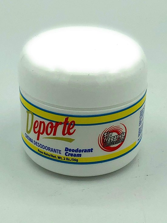DEPORTE DEODORANT CREAM 56g (without fragrance) | bol