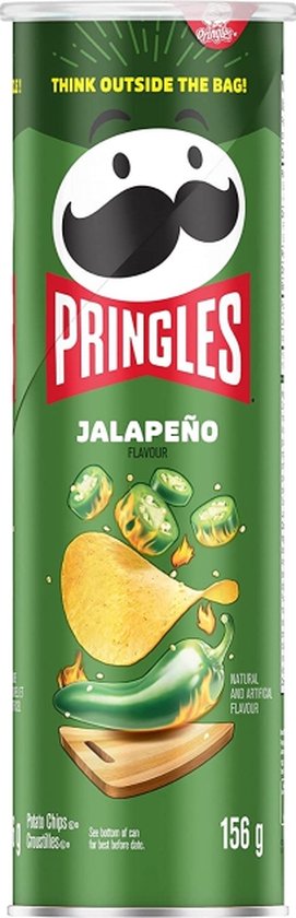 Pringles Jalapeno Flavour Potato Chips (5.5oz/156gr) | bol