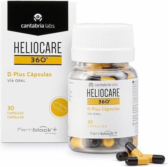 Capsules Heliocare 360° D Plus Sun protection (30 Units) | bol