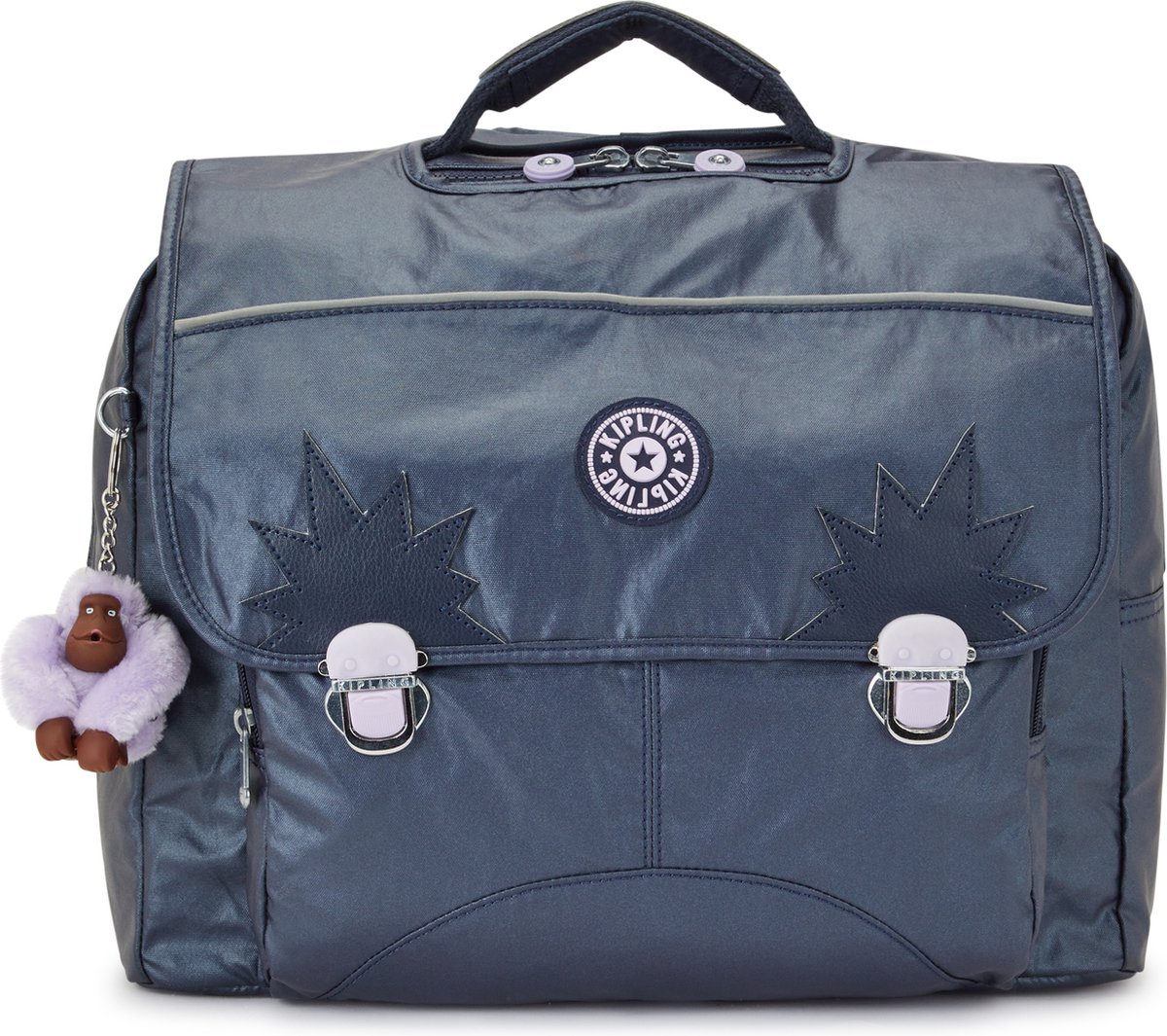 Kipling INIKO Rugzak, 18 Liter - Admiral Bl Metallic | bol.com