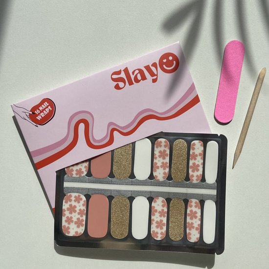 Slayo© - Nagelstickers - Glitzy Garden - Nail Wraps - Nagel Stickers ...