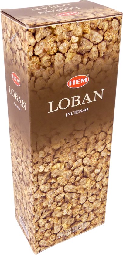 HEM Wierook - Loban - Slof (6 pakjes/120 stokjes) | bol