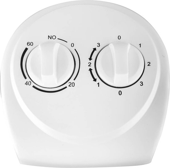 Sygonix Torenventilator 40 W (Ø x h) 22 cm x 790 mm Wit | bol