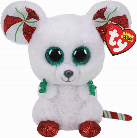 TY Christmas Mouse Chimney 15cm | bol