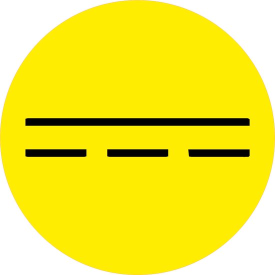 Gelijkstroom sticker - vel 20 mm - 20 per vel | bol.com