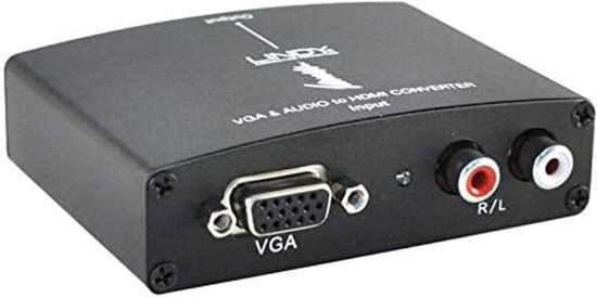 AV Adapter/Converter LINDY 38165 Black | bol