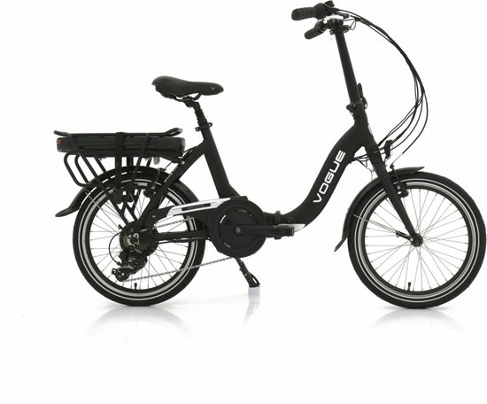 Elektrische vouwfiets, Easy Go, 7sp, 20 inch, matzwart | bol