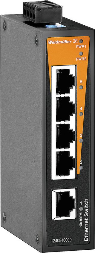 Weidmüller IE-SW-BL05-5TX Industrial Ethernet Switch | bol