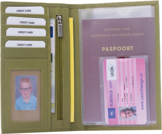 Autopapieren mapje - Leer - A5 map - Autopapieren hoes - Cadeau voor ...