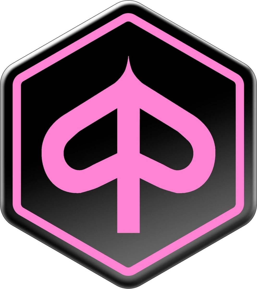 Piaggio Zip Logo Roze - Piaggio Zip Accessoires - Embleem - Roze | bol