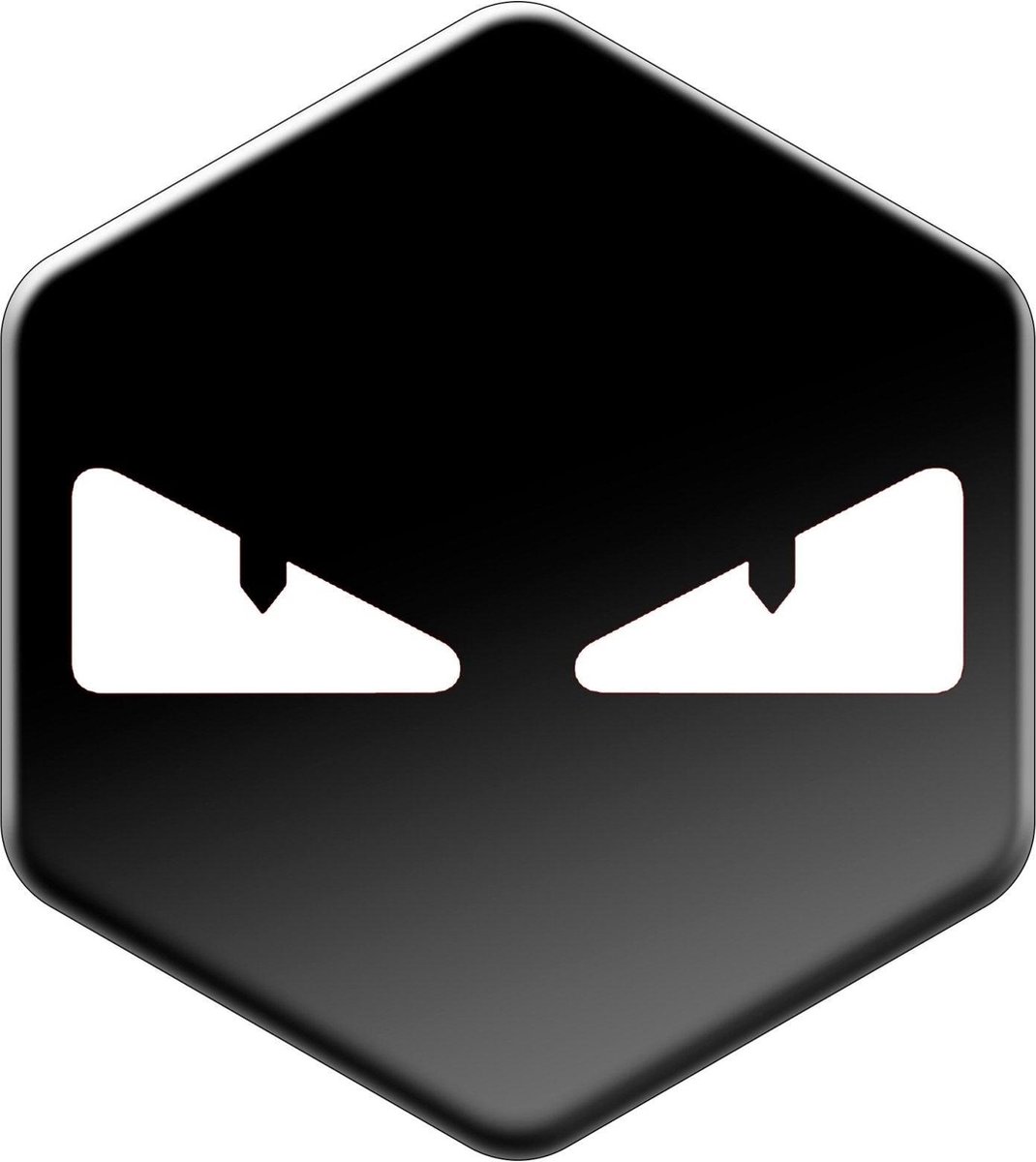 Piaggio Zip Logo Boze Ogen Wit - Piaggio Zip Accessoires - Embleem ...